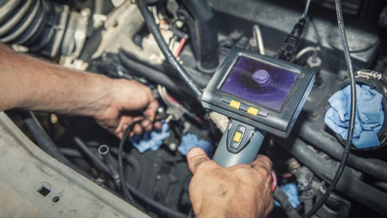 How to inspect engine cylinders with a borescope - Sciency Tools